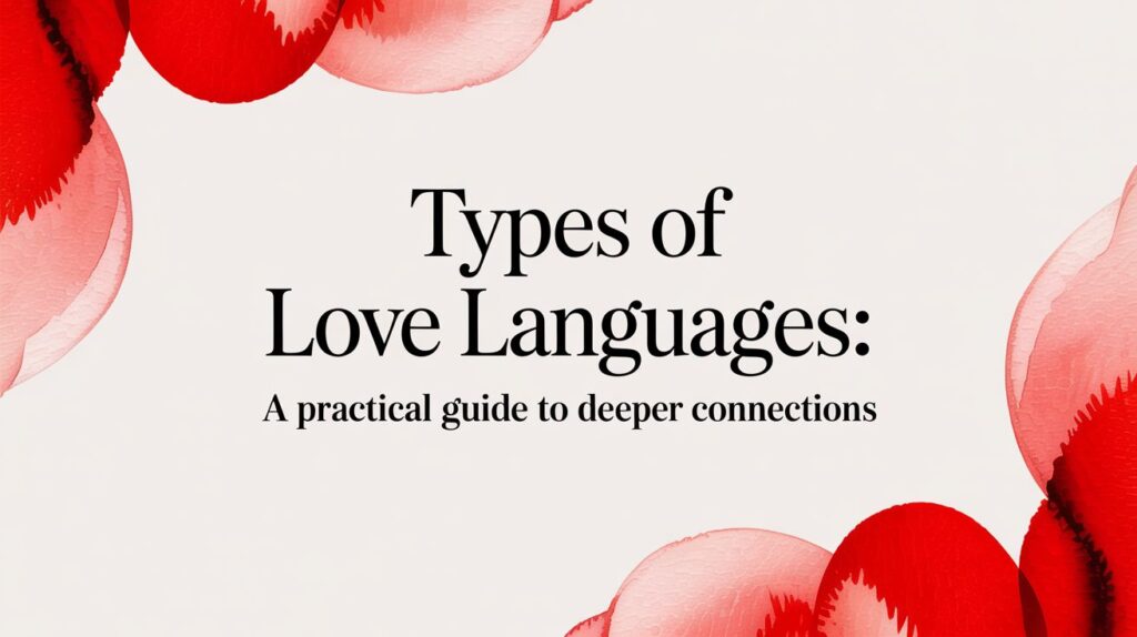 The 5 Types of Love Languages: A Practical Guide to Deeper Connections